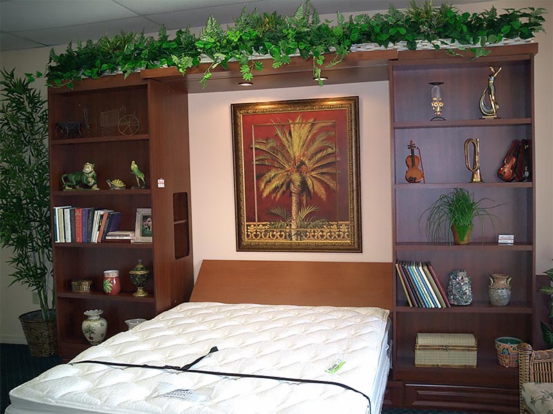 Miller's Murphy Bed, Home Offices, Library Style Murphy Bed